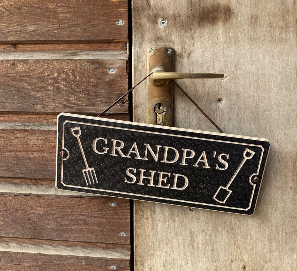 Garden & Shed Signs (design your own) - Chester Cooke