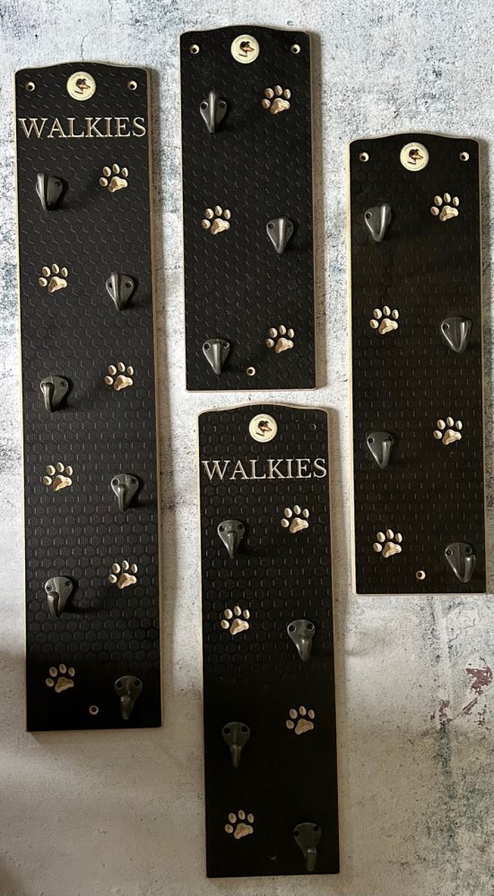 Vertical Dog Lead Hooks - Chester Cooke