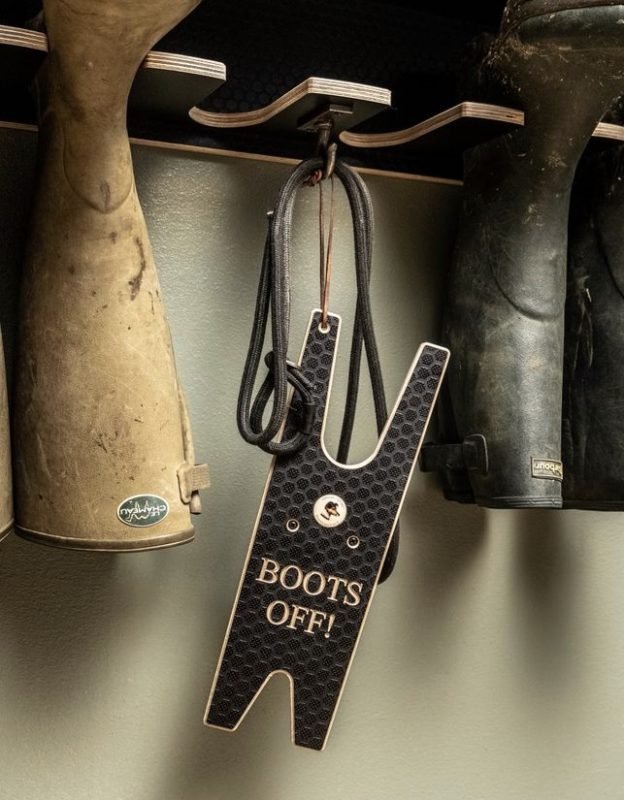 Boot Jack - Quality Wooden Engraved - Chester Cooke