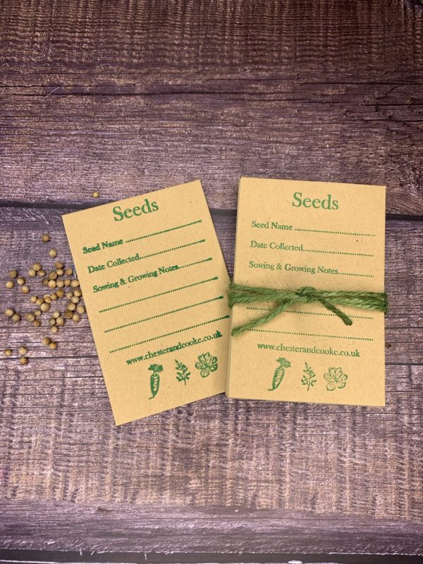 How do I store seed packets? - Chester Cooke